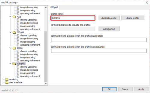 madVRのプロファイルの作り方 | EncTools